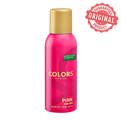 Buy United Colors Of Benetton Deodorant Body Spray - Pink, For Her ...