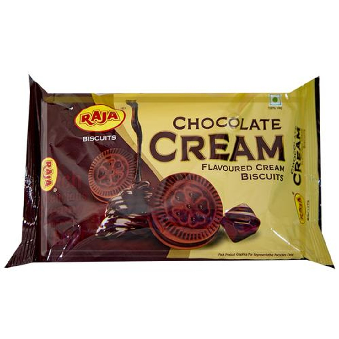 Buy Raja Cream Biscuits - Chocolate Online at Best Price of Rs null ...