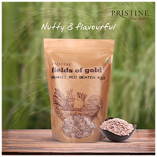 Buy PRISTINE Fields of Gold Organic Red Beaten Rice Online at Best ...