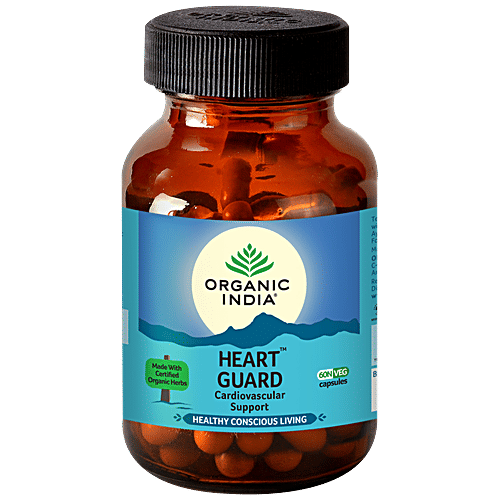 Buy Organic India Heart Guard Capsules Online at Best Price of Rs 225 ...