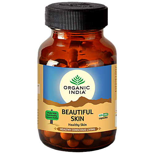 Buy Organic India Beautiful Skin Capsules Online at Best Price of Rs 225 - bigbasket