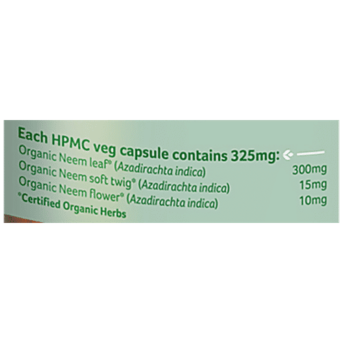 Buy Organic India Neem Capsules Online at Best Price of Rs 220.80 ...