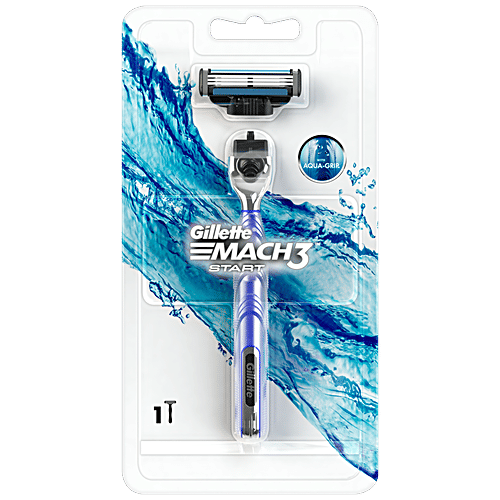 Buy Gillette Mach3 - Start Mens Razor Online at Best Price of Rs 189.05 ...