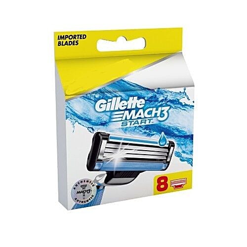 Buy Gillette Mach3 - Start Mens Razor Blades, Cartridge Online at Best ...