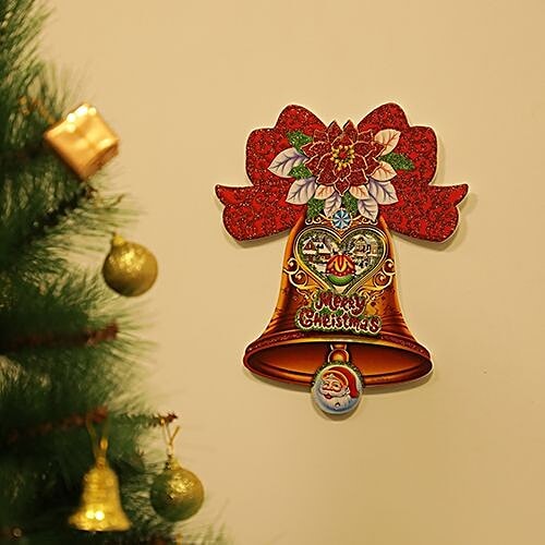 Buy DP Christmas-Xmas Decorative Hangable Bell - Paper, Multicolour ...
