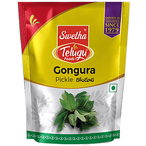 Buy Swetha Telugu foods Gongura Pickle Online at Best Price of Rs 10 ...