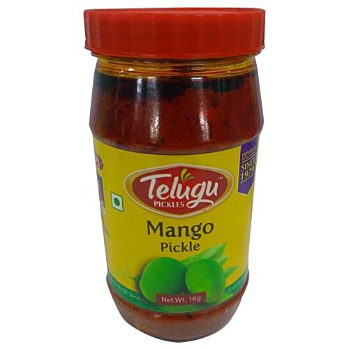 Buy Telugu Foods Mango Pickle Online at Best Price of Rs 295 - bigbasket