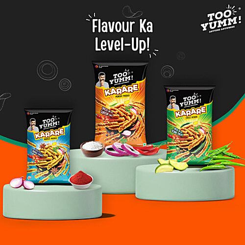 Buy Too Yumm! Karare - Munchy Masala, Baked Snack & Not Fried Online at ...