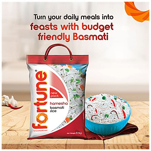 Buy Fortune Hamesha Basmati Rice Online at Best Price of Rs 425 - bigbasket