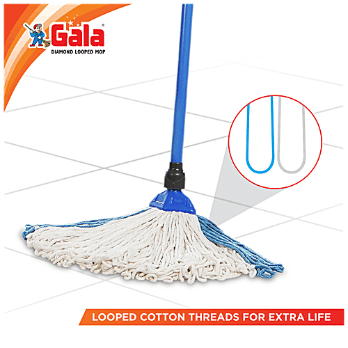 Buy Gala Diamond Loop Mop - Cotton Threads, Without Rod Online at Best ...