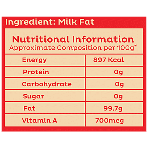 Buy Red Cow Ghee Online at Best Price of Rs 90 - bigbasket