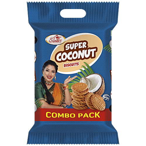 Buy Sunder Super Coconut Biscuits Online at Best Price of Rs 80 - bigbasket
