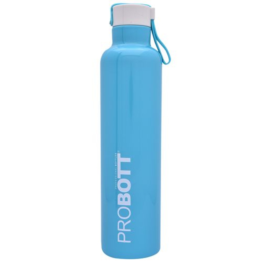 Buy Probott Stainless Steel Vacuum Bottle With White Cap - Blue Online ...