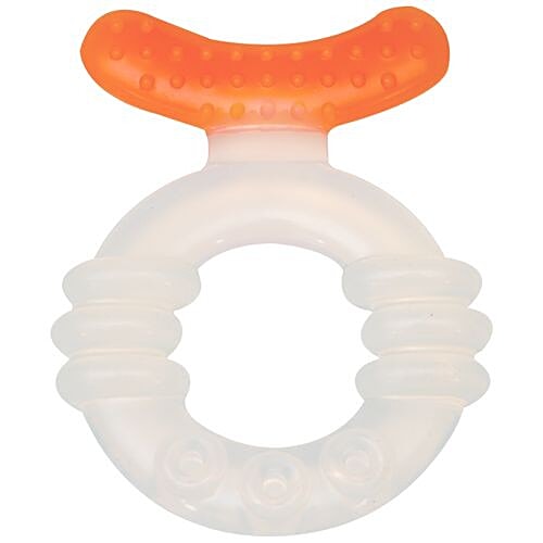 Buy Mee Mee Multi-Textured Silicone Teether - Orange Online at Best ...
