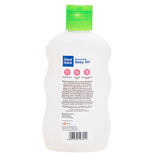 Buy Mee Mee Baby Oil With Fruit Extracts Online at Best Price of Rs 167 ...