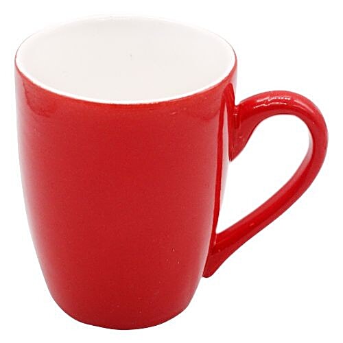 Buy Parka Stoneware Dual Tone Coffee/Milk Mugs - Red & White, Black ...