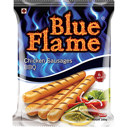 Buy Blue Flame Chicken Bbq Sausage Online at Best Price of Rs 159.2 ...