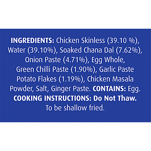 Buy Blue Flame Chicken Shami Kebab Online at Best Price of Rs 119.40 ...