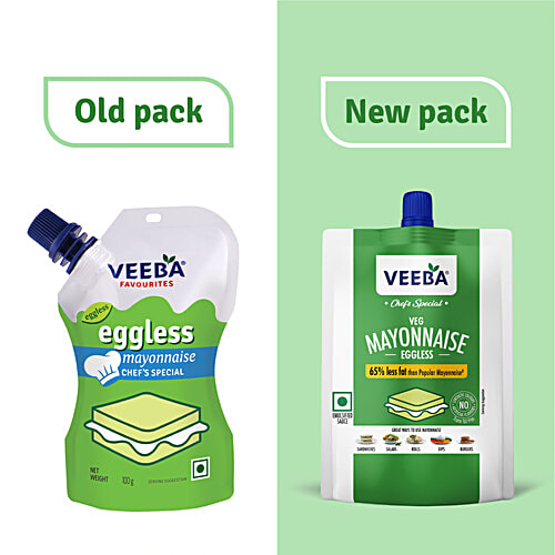 Buy VEEBA Veg Mayonnaise Eggless Chef'S Special Online at Best Price of ...