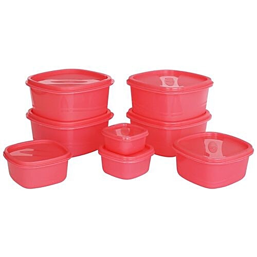 Buy Princeware Store Fresh Airtight Storage Plastic Container - Square ...