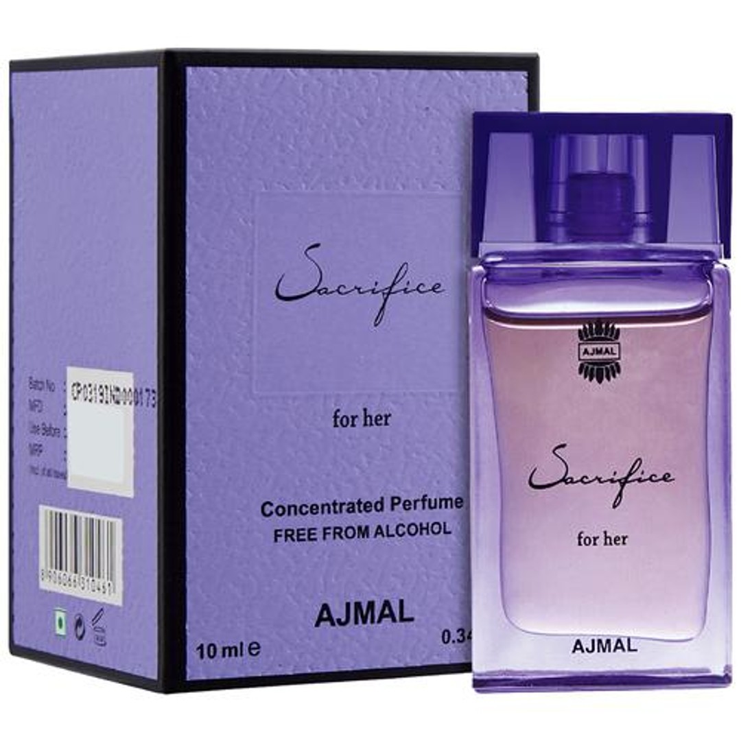 Buy Ajmal Sacrifice For Her Concentrated Floral Perfume Free From ...