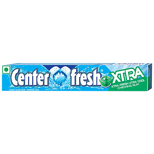 Buy Center Fresh Liquid Filled Chewing Gum - Xtra Peppermint Flavour ...