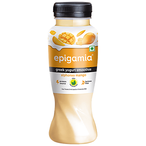 Buy Epigamia Greek Yogurt Smoothie - Alphonso Mango Online at Best ...