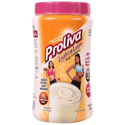 Buy Proliva Weight Loss Supplement For Women - Light & Lean, Thandai ...