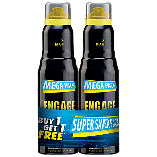 Buy Engage Mega Pack Mate Deodorant Spray - Citrus Online at Best Price ...