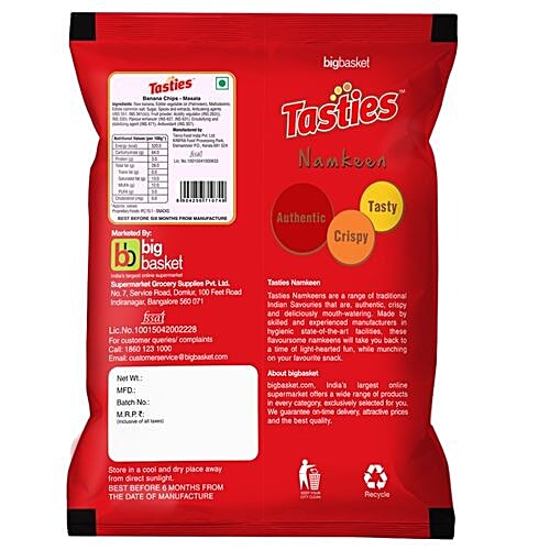 Buy Tasties Banana Chips - Masala Online at Best Price - bigbasket
