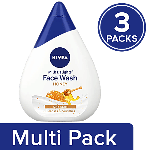Buy Nivea Milk Delights Face Wash With Honey For Dry Skin Online at Best Price of Rs 126.50 ...