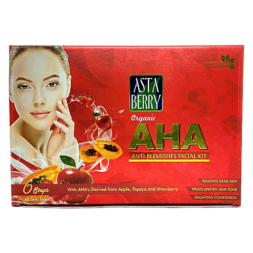 Buy Astaberry AHA Facial Kit - 6 Steps Online at Best Price of Rs 1350 ...
