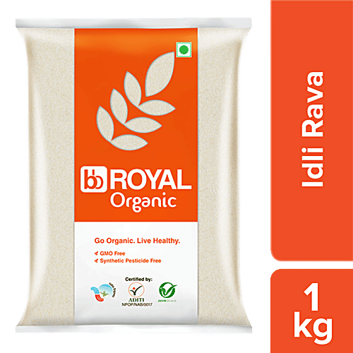 Buy bb Royal Organic - Idli Rava Online at Best Price of Rs 72 - bigbasket
