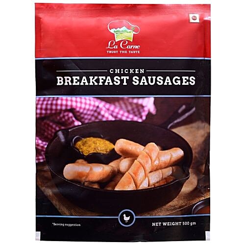 Buy La Carne Chicken Breakfast Sausage Online at Best Price of Rs 340 ...