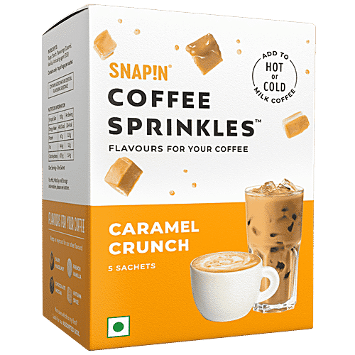 Buy SNAPIN Coffee Sprinkles - Caramel Crunch Online at Best Price of Rs ...