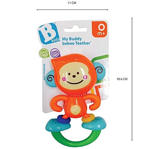 Buy B-Kids Rattle & Teether - Bebee Monkey Online at Best Price of Rs ...