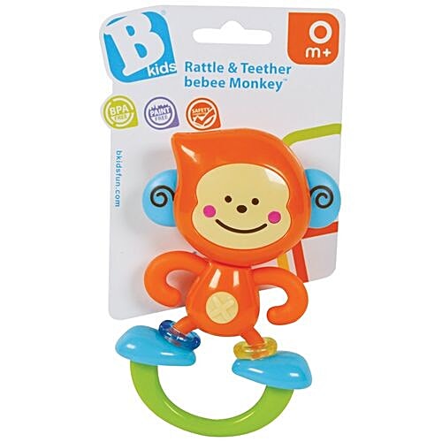 Buy B-Kids Rattle & Teether - Bebee Monkey Online at Best Price of Rs ...