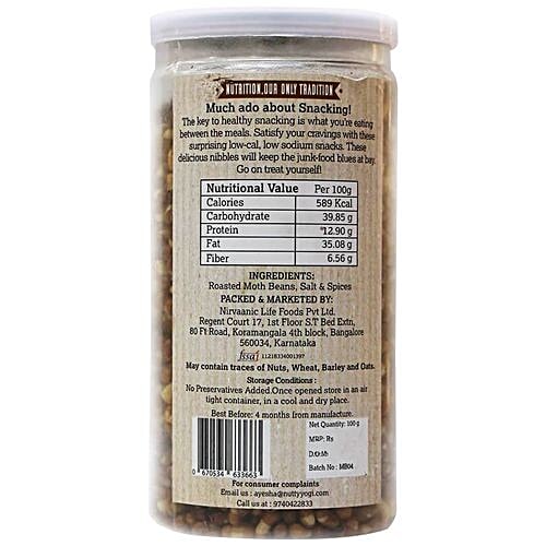Buy Nutty Yogi Sprouted Moth Beans Online at Best Price of Rs 79 ...