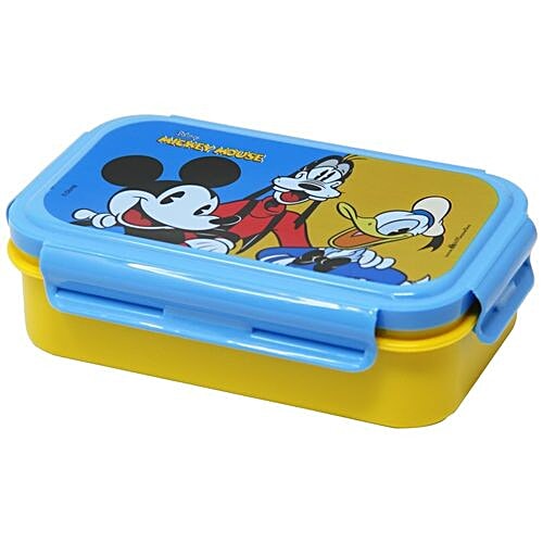 Buy Hm International Disney Mickey Mouse Kids Plastic Lunch Box With ...