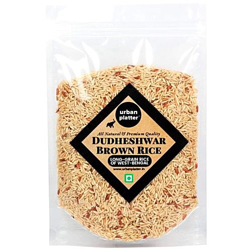 Buy Urban Platter Dudheshwar Brown Rice - High Fiber, Long Grain Rice ...