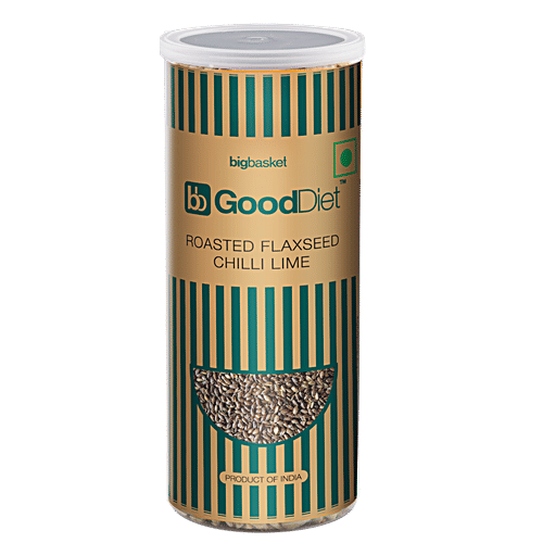 Buy GoodDiet Roasted Namkeen - Flaxseed, Chili, Lime Online at Best ...