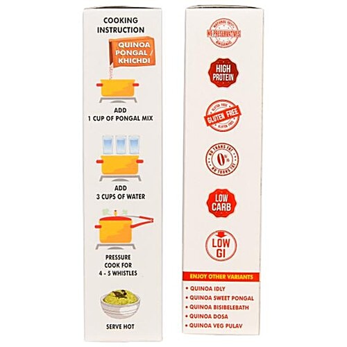 Buy Prasukh Quinoa Pongal/Khichdi Online at Best Price of Rs 160 ...