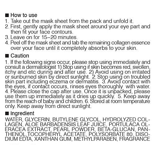 Buy Dermal Pearl Collagen Essence Mask Online at Best Price - bigbasket