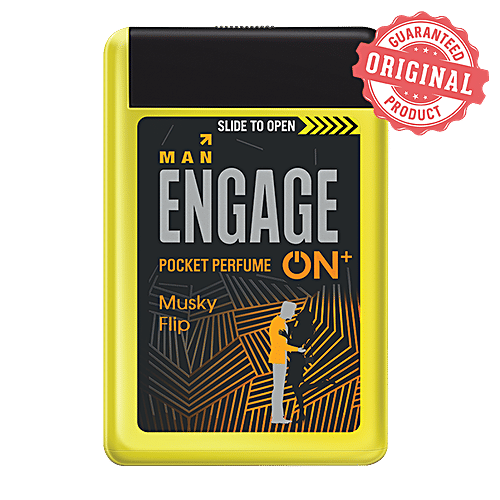 Buy Engage ON+ Pocket Perfume - Musky Flip Online at Best Price of Rs ...