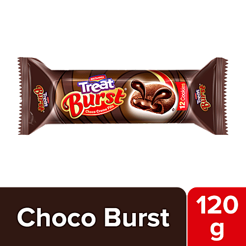 Buy Britannia Treat Burst Choco Fills Cookies Online at Best Price of ...