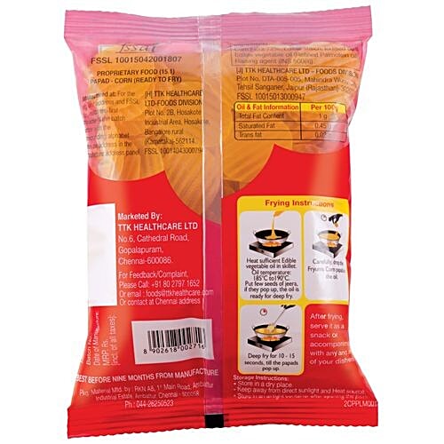 Buy Fryums Original - Ready To Fry Corn Papad Online at Best Price ...