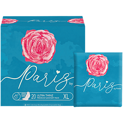 Buy Paree Pariz Pariz Premium Sanitary Pads - XL, Ultra Thinz, Extra ...