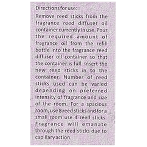 Buy IRIS Lavender Reed Diffuser Refill Set - 100 ml diffuser oil, 16 ...