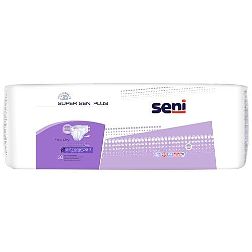 Buy Seni Super Seni Plus Breathable Adult Diapers - X-Large Online at ...