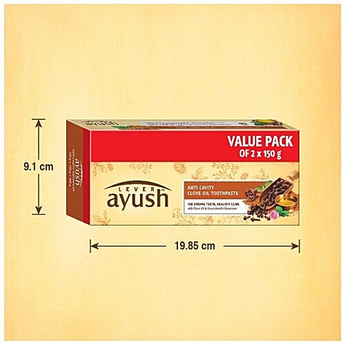 Buy Lever Ayush Anti Cavity Clove Oil Toothpaste Online at Best Price ...